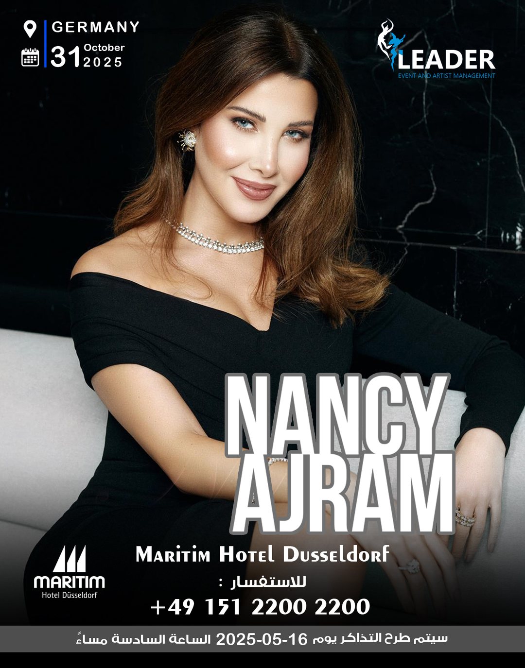 Tours & events – Nancy Ajram